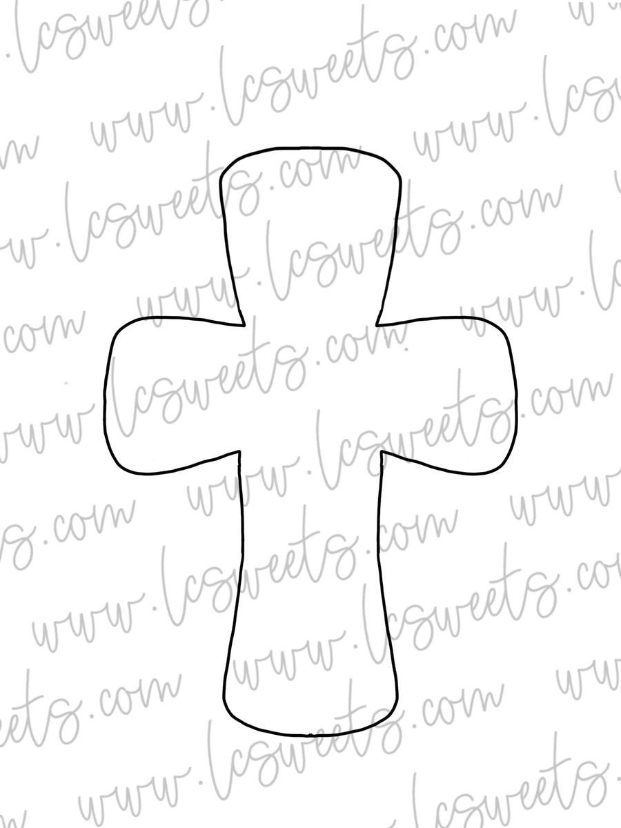 Rounded Cross – LC Sweets