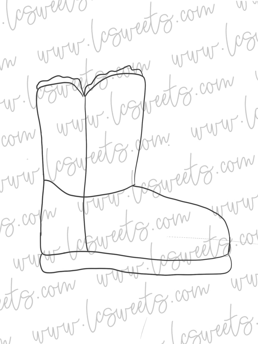 Fuzzy Boot – LC Sweets