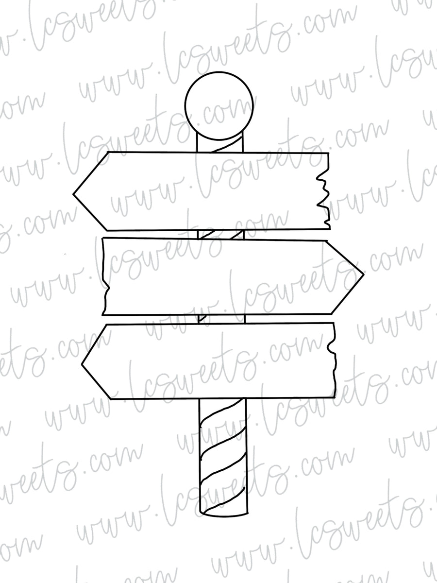 North Pole Sign – LC Sweets